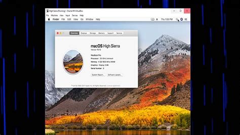 How To Install MacOS High Sierra In VirtualBox On Windows 10 YouTube