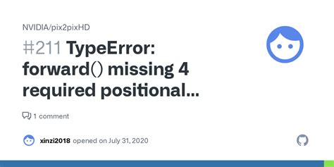 typeerror forward missing 4 required positional arguments label