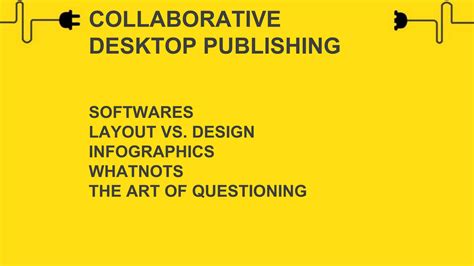 Collaborative Desktop News Publishing Pptx