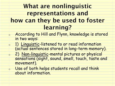 Ppt Non Linguistic Representational Strategies Powerpoint Ppt Non Linguistic Representational Strategies Powerpoint