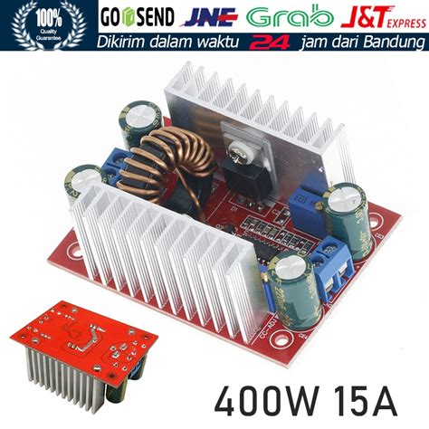 Jual Modul Step Up Dc Dc 400w 15a Step Up Boost Converter 8 5 50v To 10 60v Shopee Indonesia
