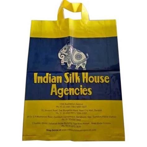 Gravure Printing Loop Handle Poly Bag At Rs 7 Piece Poly Bag In