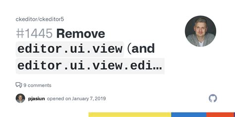 Remove `editoruiview` And `editoruivieweditableelement` From The