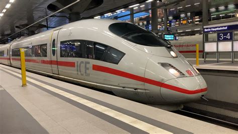 Oc Ice 3 Class 403 At Berlin Hauptbahnhof March 2023 Rtrainporn