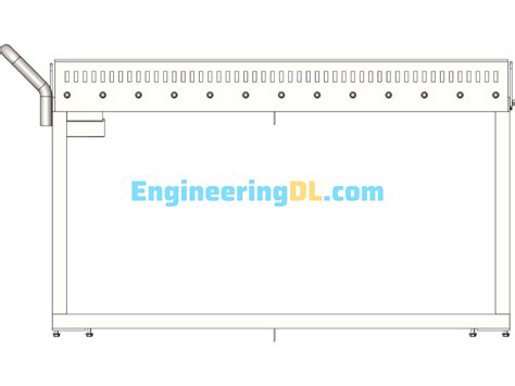 Mobile Dolly With Rollers SolidWorks Solid Edge Mechanical Engineering Design Library