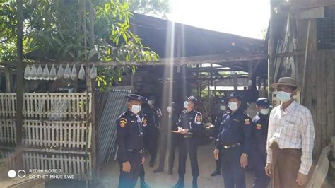 ကွမ်းခြံကုန်းမြို့နယ် မီးသတ်ဦးစီးဌာနမှ ကျေးရွာမီးဘေးလုံခြုံရေး ကွင်းဆင