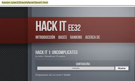 HackIt EE Level Ikasten IO