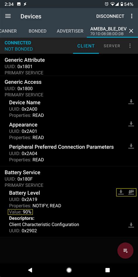 Ble Ble Battery Service — Amebadocs 100 Documentation