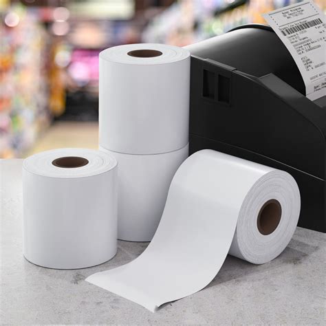 100 Rolls Thermal Label Paper Printer Paper Cash Register Pos Receipt