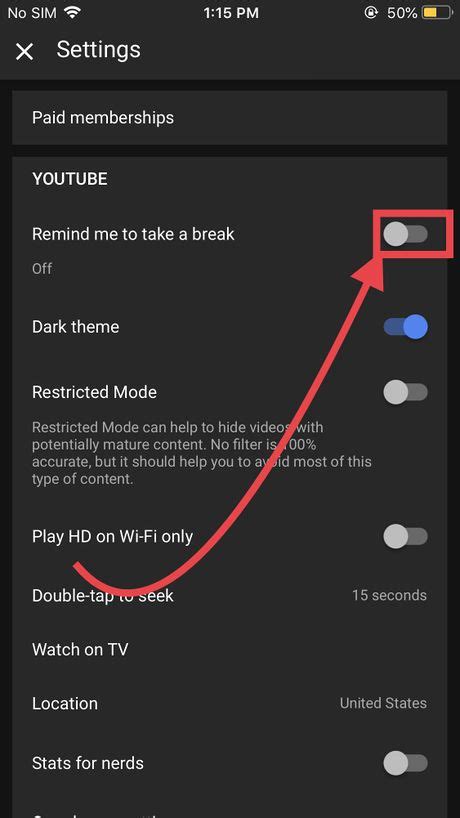 How To Use Youtubes Take A Break Feature Android Ios