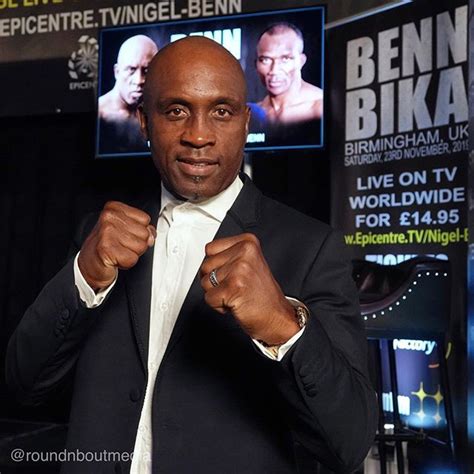 Nigel Benn Press Conference Today At The Steelyard Club To Officially