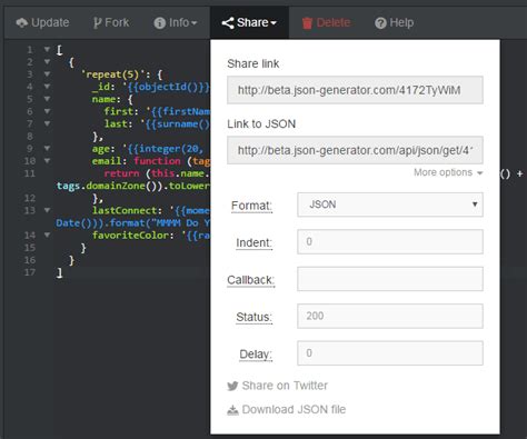 Générer un JSON contenant des jeux d essais réalistes Dév Web ShevArezo Blog