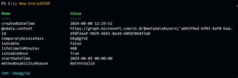 Simplifying Entra Id Temporary Access Pass Creation With Powershell Daniel Chronlund Cloud