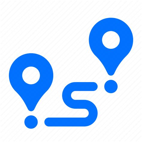 Location Map Navigation Route Icon