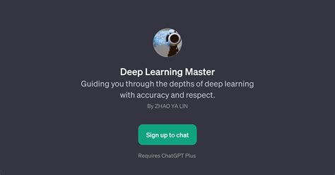 Deep Learning Master Deep Learning Education Taaft