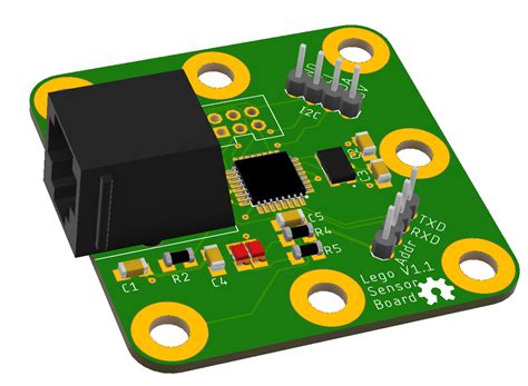 Lego Sensor Adapter Use Lego Ev3 Sensors With Arduino Share Project Pcbway