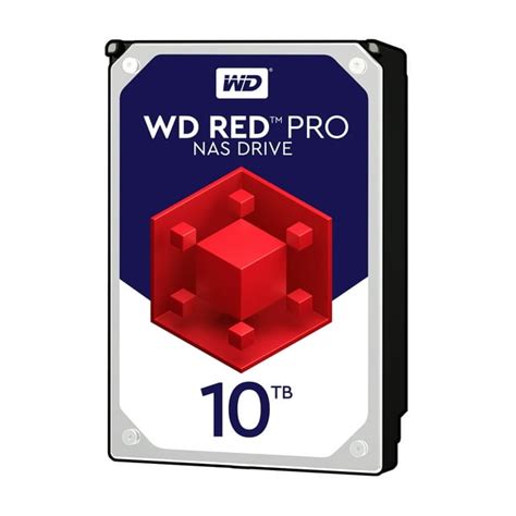 Wd Red Pro 10tb Nas Hard Disk Drive 7200 Rpm Class Sata 6gbs 256mb
