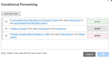 Conditional Formatting Not Applying To Entire Column Even With Helper