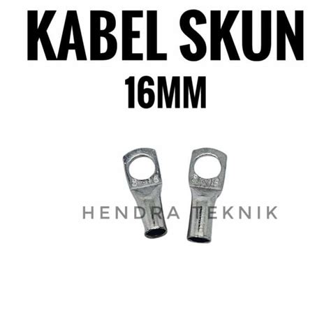 Skun Kabel Lug 16 8 Terminal Kabel Diameter Cable Schoon 6mm X 8mm
