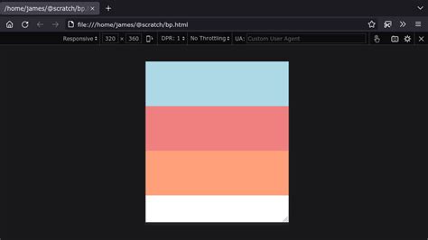 Css And Media Query Breakpoints For Responsive Design
