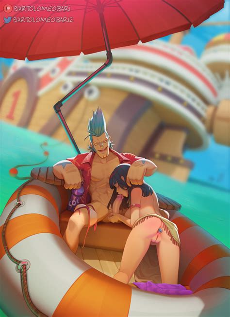 Franky And Robin By Bartolomeobari Hentai Foundry