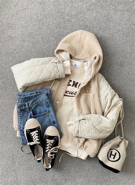 패션 바이 카카오 르네샤 뽀글이 후드 점퍼