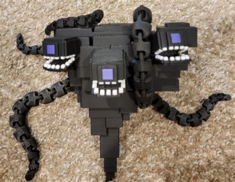 Archivo Stl Gratis The Wither Storm・diseño Imprimible En 3d Para