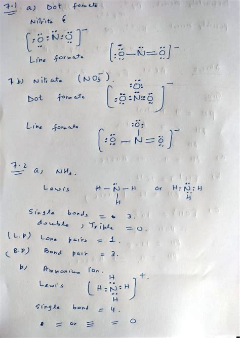 Solved Draw Lewis Dot Structures Using A Dot Format And B Line Course Hero
