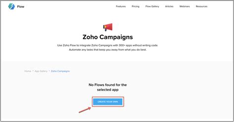 Learn More About Zoho Flow Integration