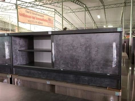 ชั้นวางทีวี 4 ฟุต บานสไลด์ พิศมัยเฟอร์นิเจอร์ บ้านม้า ลำพูน