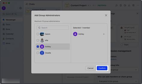 Manage Group Administrators
