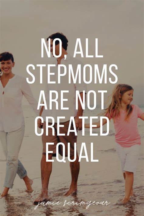 A Family Walking On The Beach Holding Hands And Saying No All Step Moms Are Not Created Equal
