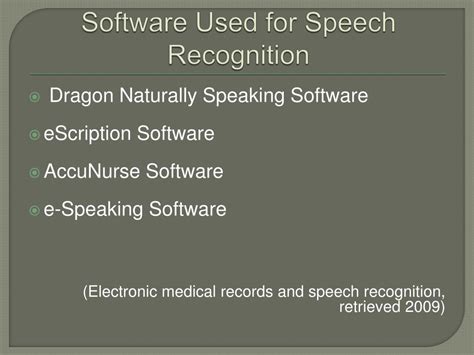 PPT Speech Recognition PowerPoint Presentation Free Download ID