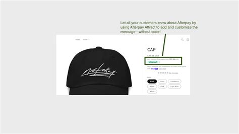 Afterpay Attract Offer Afterpay On Your Store Shopify App Store