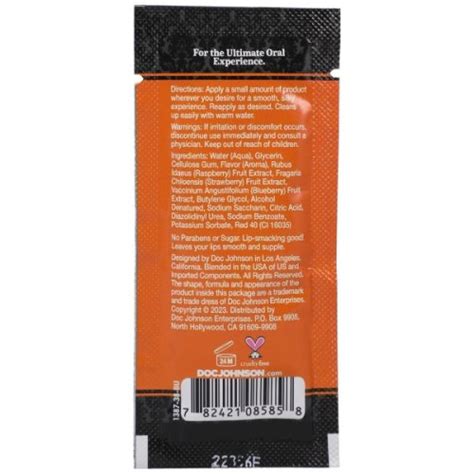 Goodhead Oral Delight Gel 6 Pack Fruit Flavors Sex Toys At Adult Empire