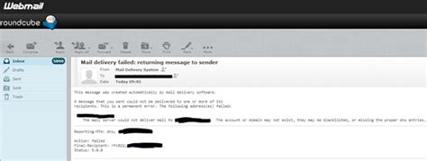 How To Stop Spam Emails Mail Delivery Failed Returning Message To