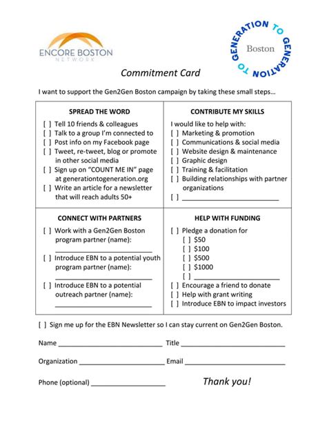 Commitment Card Final Pdf