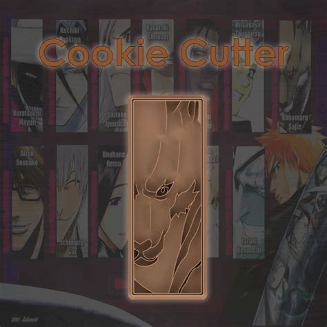 Stl File Sajin Komamura Cookie Cutter Bleach・3d Printing Model To Download・cults
