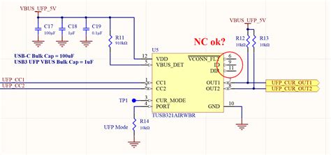 Tusb321ai Nc Unused Pins Interface Forum Interface Ti E2e