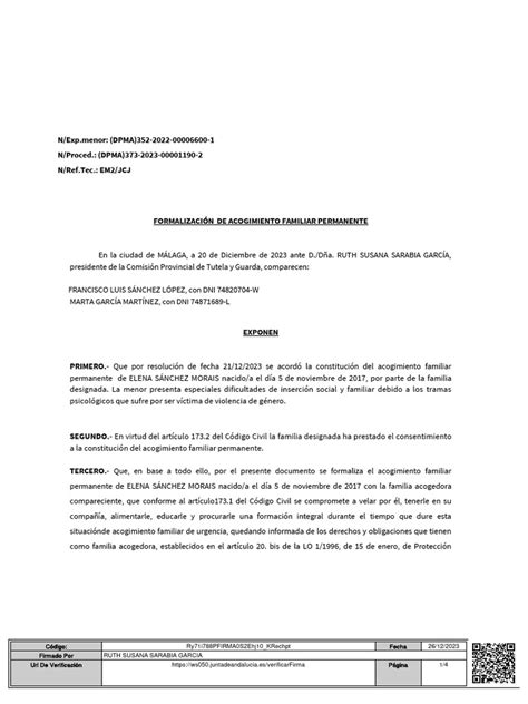 2023 12 26 Dpma 352 2022 00006600 1 Acta Form Afp Fam Ext Pdf