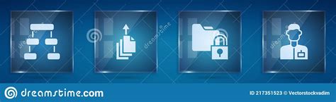 Set Hierarchy Organogram Chart Data Export Folder And Lock And