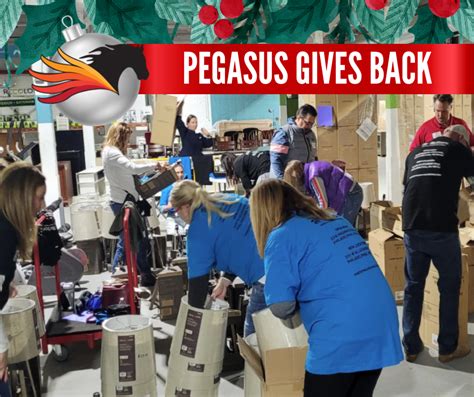 Pegasus Gives Back Pegasus Technologies