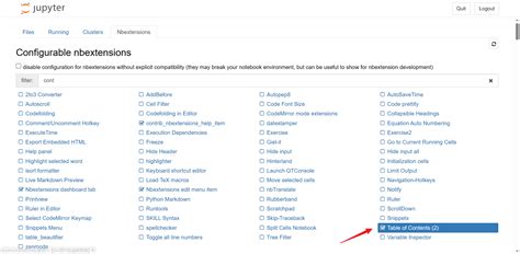 为 Jupyter Notebook 添加目录 高志远的个人主页