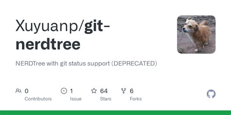 Github Xuyuanpgit Nerdtree Nerdtree With Git Status Support