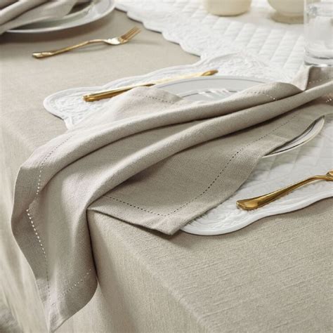 Koo Anni Tablecloth Stone 150 X 300 Cm