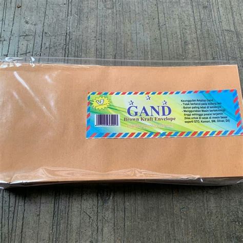 Amplop Coklat Kabinet Amplop Gaji Amplop Surat Amplop Casing Bio Lazada Indonesia