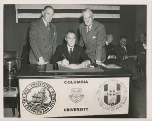 Charles Cooper Joseph Campbell And Bruce Barton At Columbia
