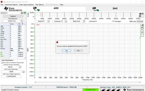 Ads5474evm Connect With Hsdc Pro Data Converters Forum Data Converters Ti E2e Support Forums