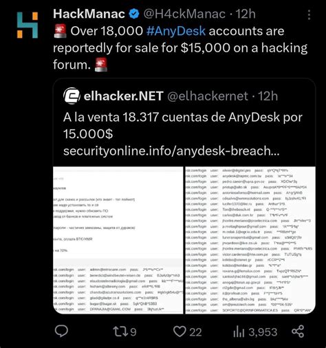 Security Key On Linkedin Anydesk Cybersecurity Cyberattack